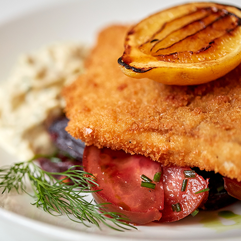 Wasabi Encrusted Tilapia - Manischewitz