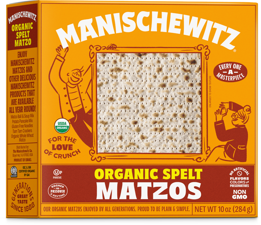 Organic Spelt Matzo - Manischewitz