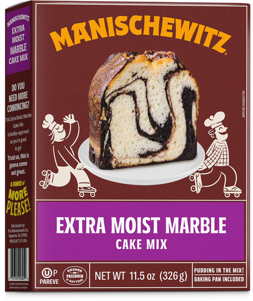 Extra Moist Marble Cake Mix - Manischewitz Extra Moist Marble Cake Mix - Manischewitz