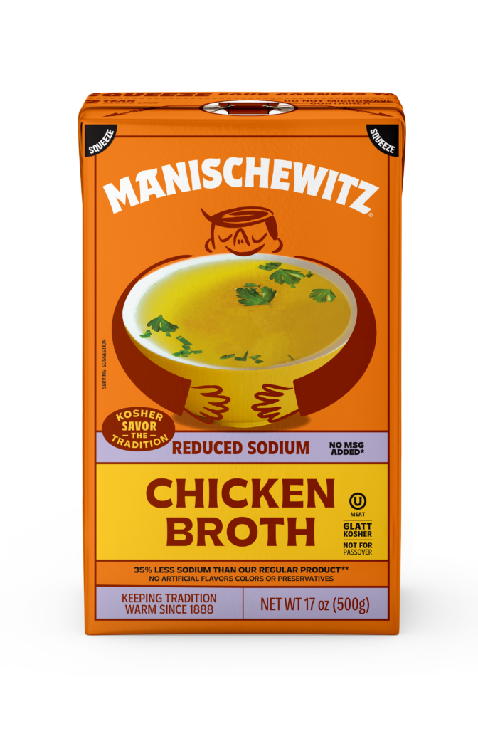 Reduced Sodium Chicken Broth - Manischewitz